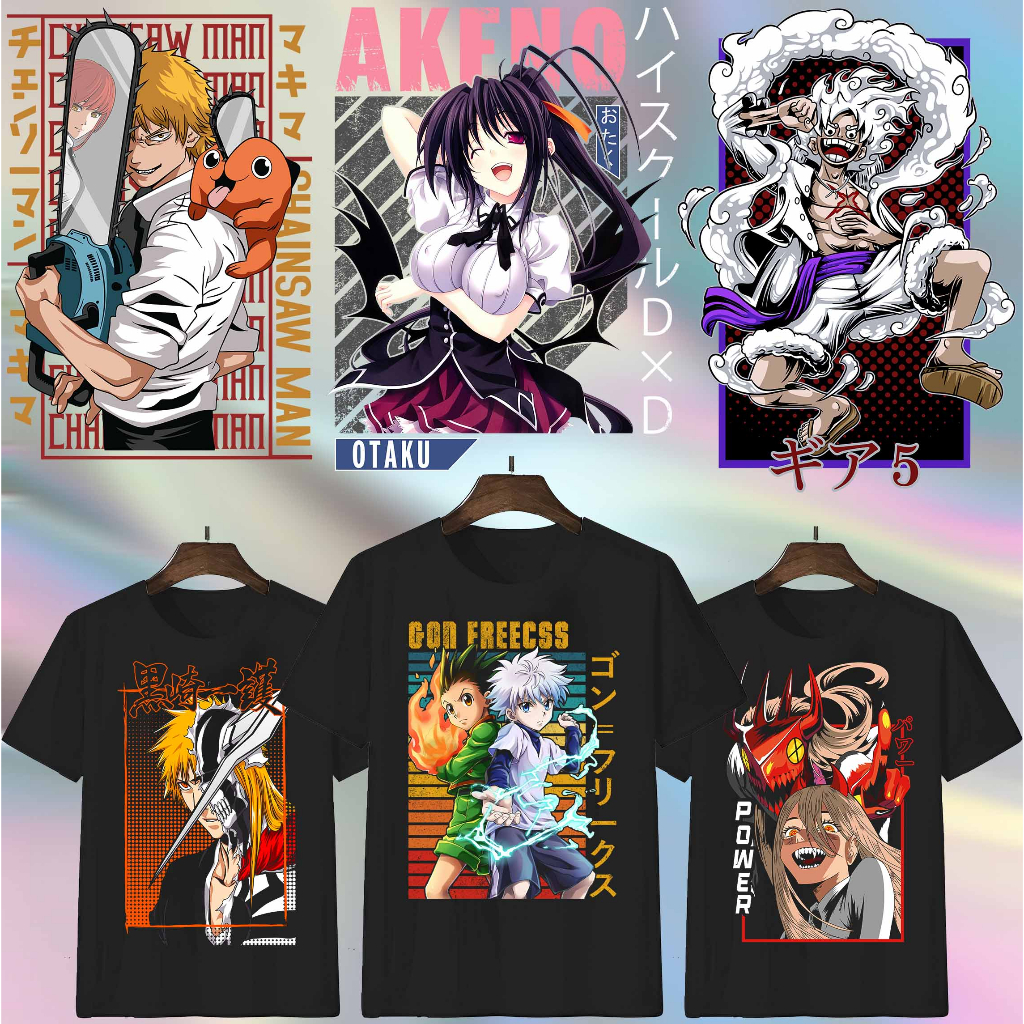 Jual SABLON STICKER DTF UKURAN A3 TEMA ANIME RANDOM V1 | Shopee Indonesia