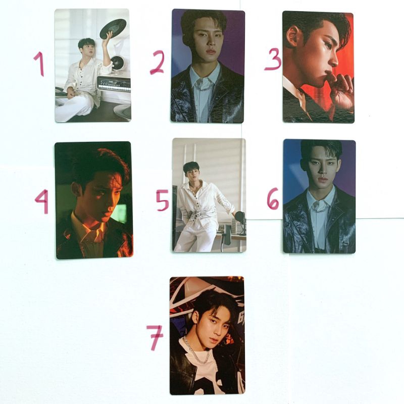 Jual [1–2 PC] MINGYU ATTACCA Official Photocard Booklet Carver (Carat Version) Seventeen SVT ...