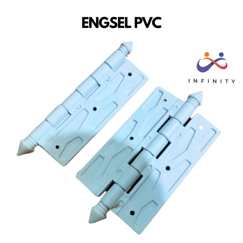 Jual Engsel Plastik PVC Pintu Kamar Mandi WC Toilet Plastic Door Hinges ...