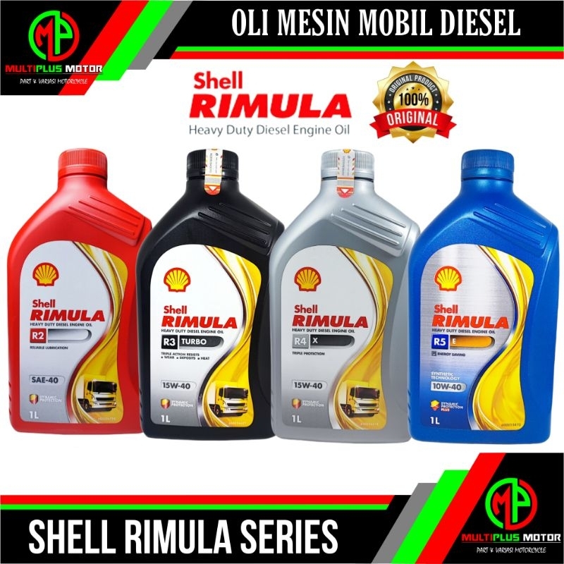 Jual Oli mesin Diesel MOBIL & MOTOR Shell Helix RIMULA R5E R4X R3 TURBO ...