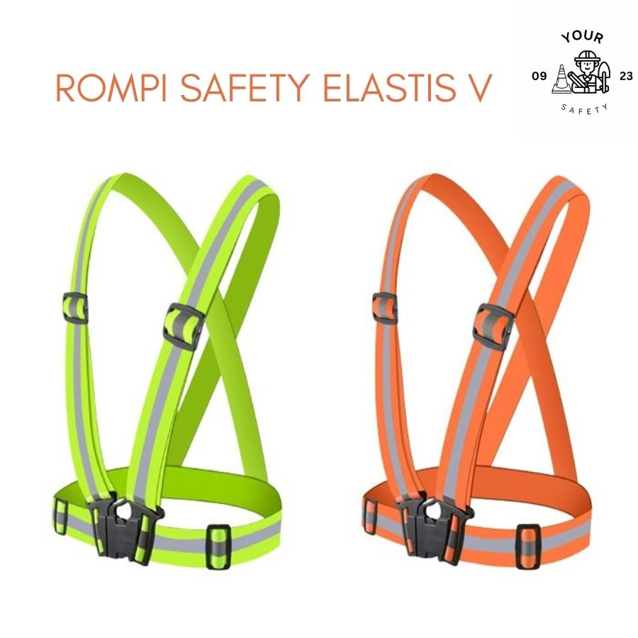 Jual Rompi Safety Karet / Rompi Safety Proyek V / Safety Vest | Shopee ...
