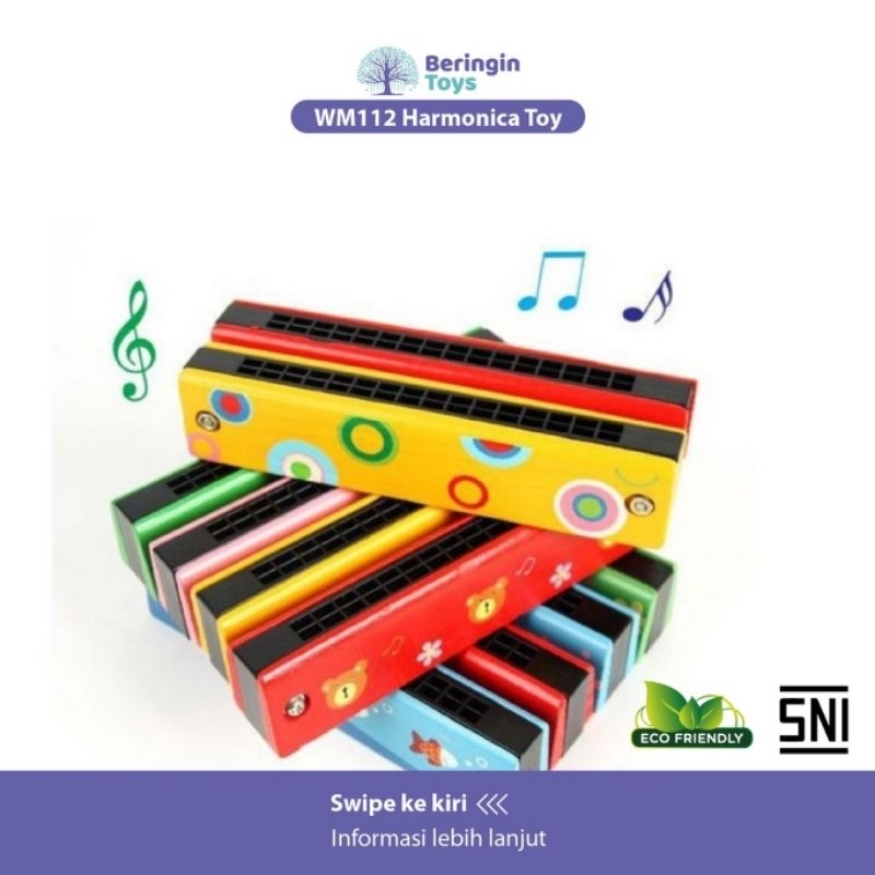 Jual Beringin Toys Wooden Harmonica Anak | Harmonika Kayu untuk Anak ...