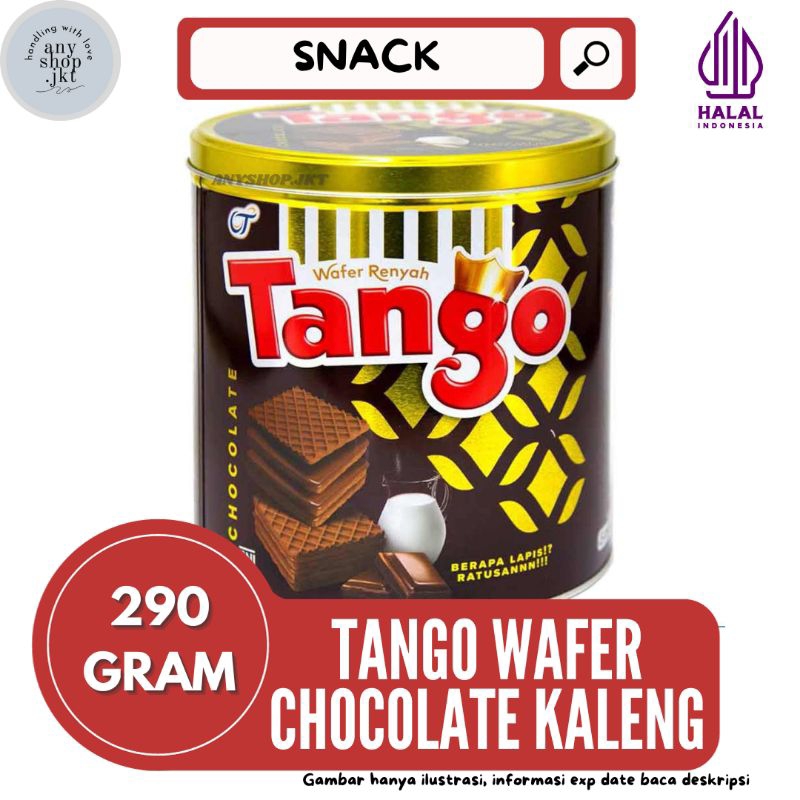 Jual Tango Wafer festive Kaleng Spesial Hampers ukuran 290 gram Varian ...