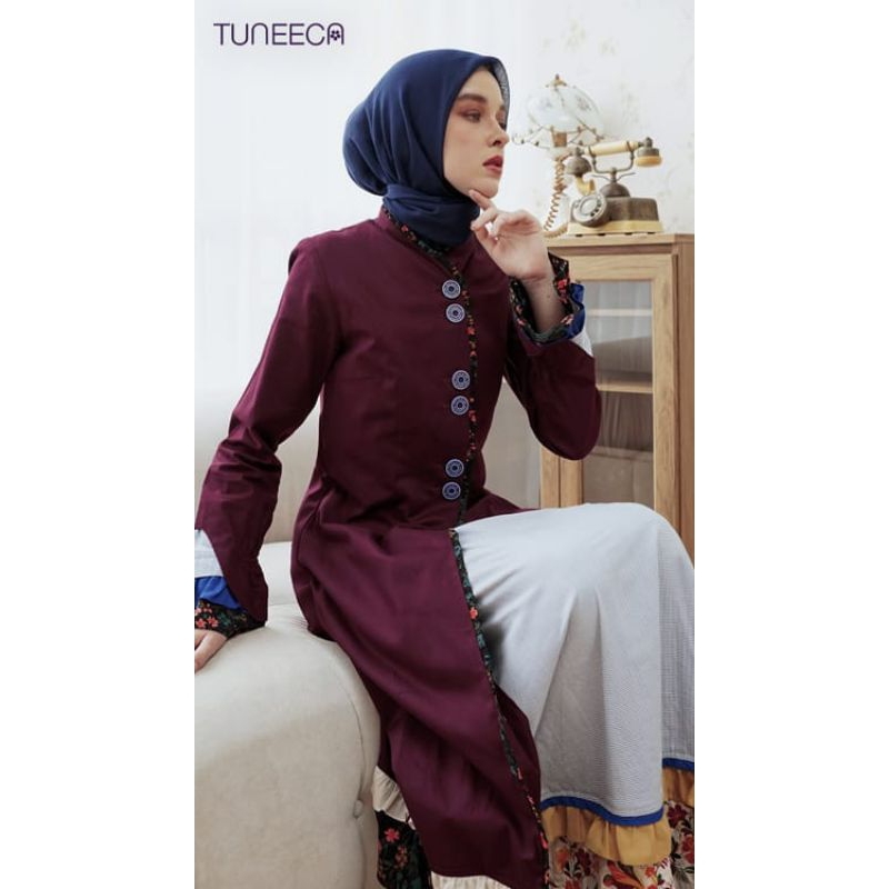 Jual (COD) Gamis Tuneeca Dianella T-0523006 | Shopee Indonesia