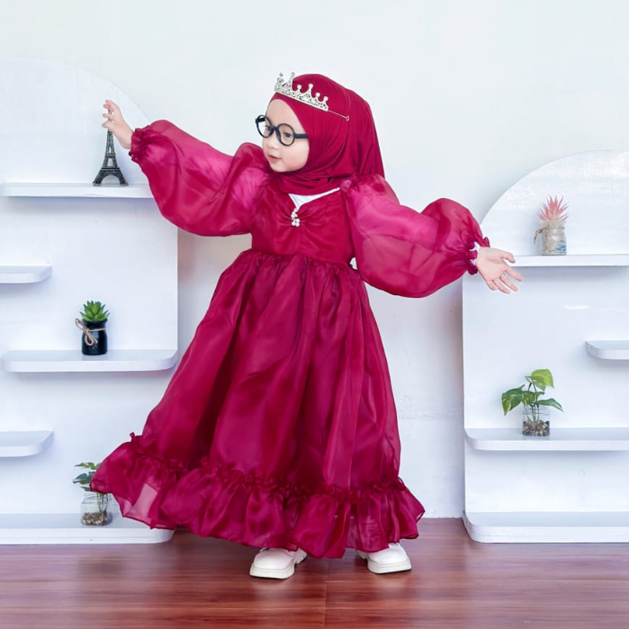 Jual Fiona Dress by Fika Outfit / Gaun Pesta Anak Perempuan / Dress ...