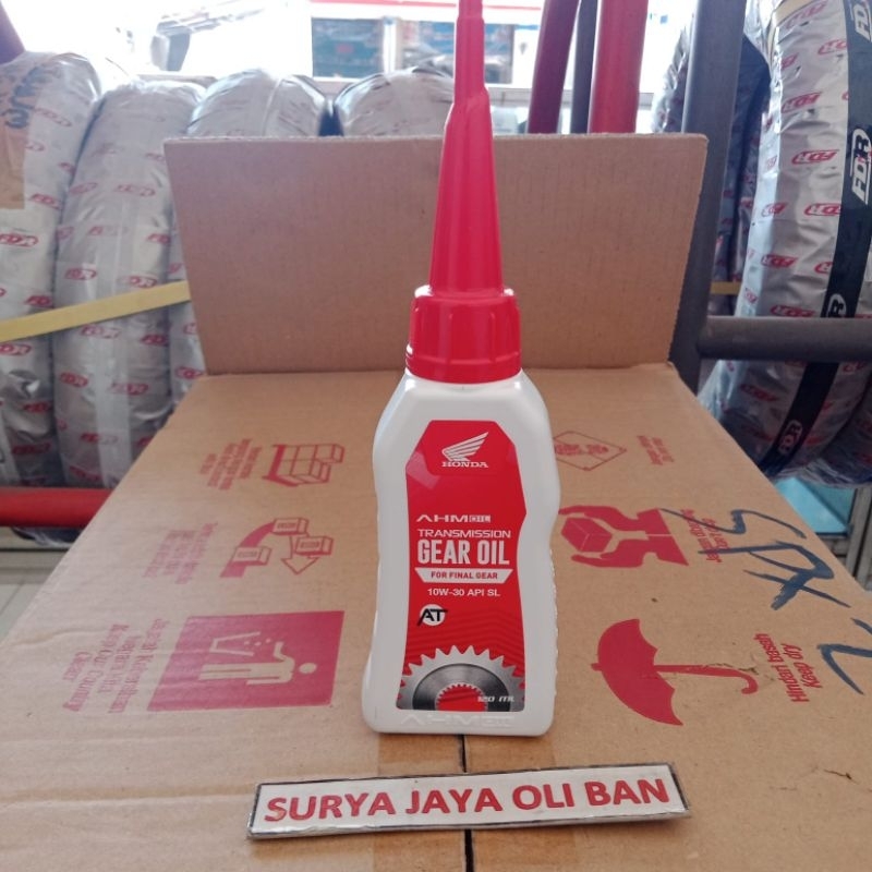 Jual Oli Transmisi Rantai Sepeda Motor AHM Transmision Gear Oil Matic ...