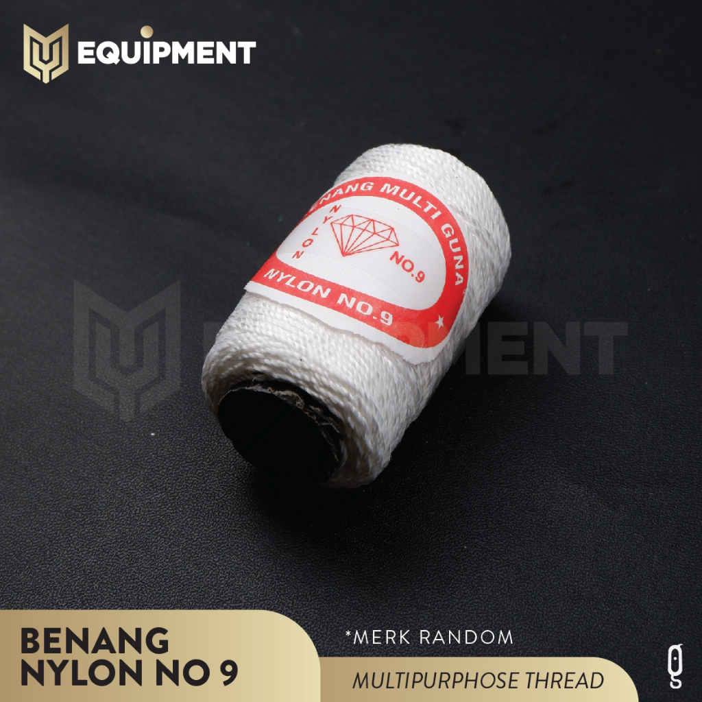 Jual benang nylon no 9 multi guna / multipurpose / pembatas tukang ...