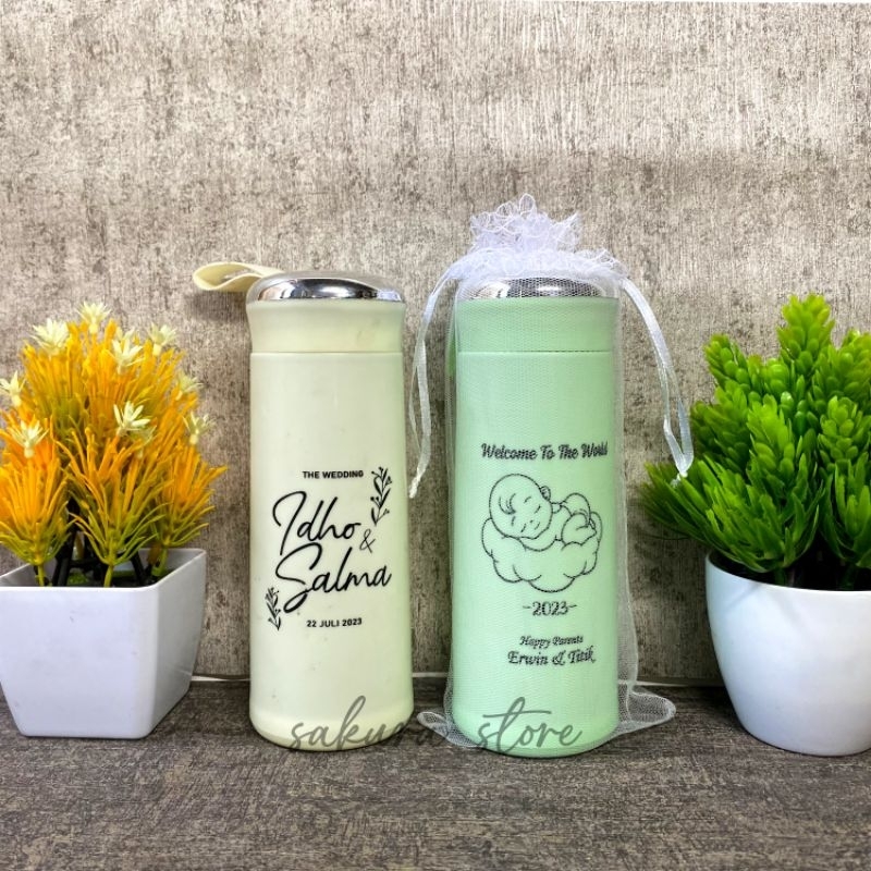 Jual Souvenir Botol Tumbler Nice Sablon Custom Kemasan Tile / Souvenir ...
