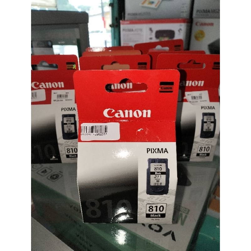 Jual Catridge Tinta Canon 810 BLACK ORIGINAL | Shopee Indonesia