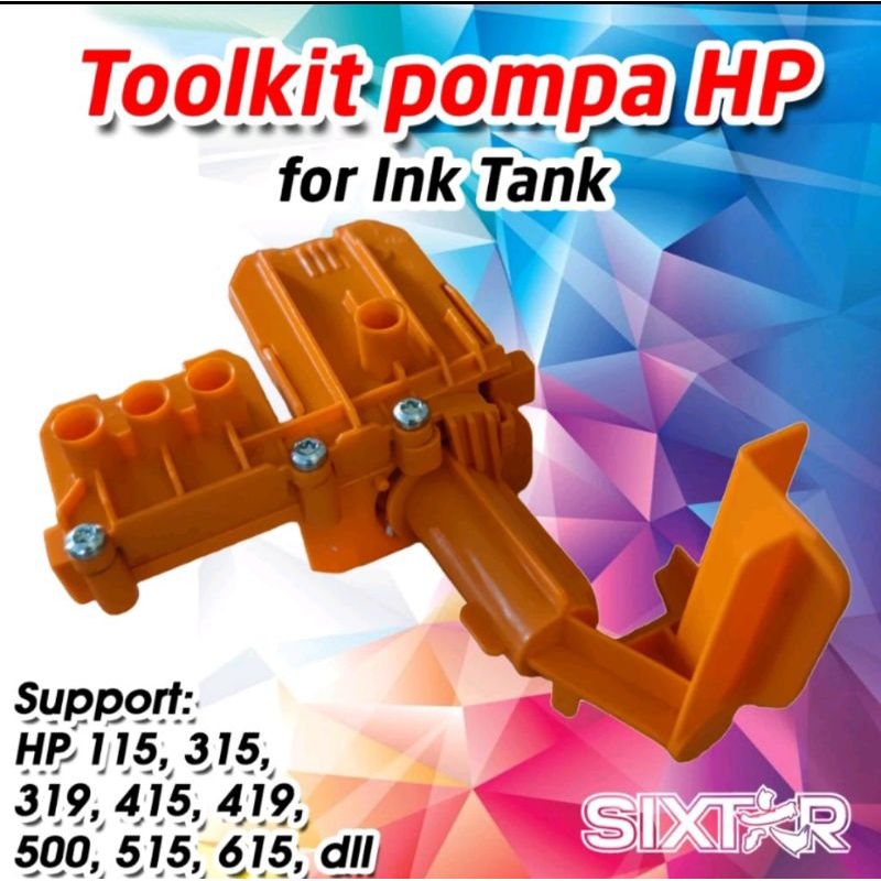Jual Toolkit Air Purger HP Ink Tank Smart Tank Pompa Aliran Tinta ...