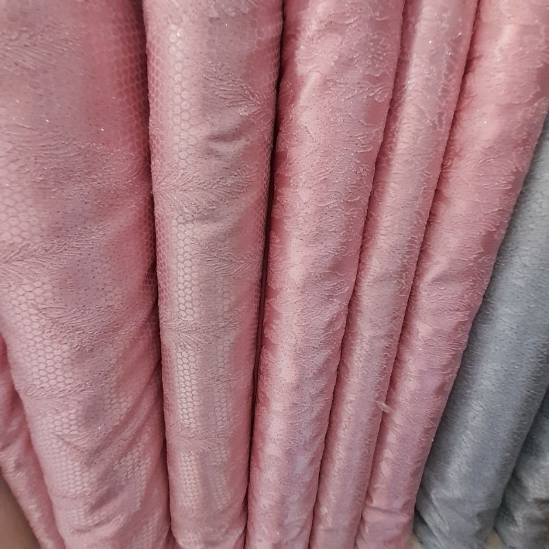 Jual Jacquard Glitter/ Jacquard Emboss/ Jacquard/ Kain Jaguard | Shopee ...