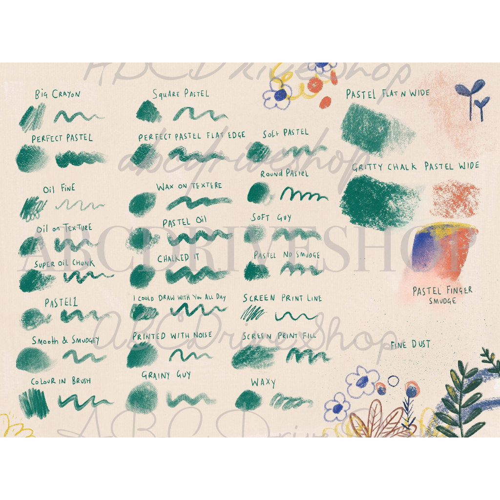 Jual Procreate Brush - Craft Box Brush Set for Procreate | Shopee Indonesia