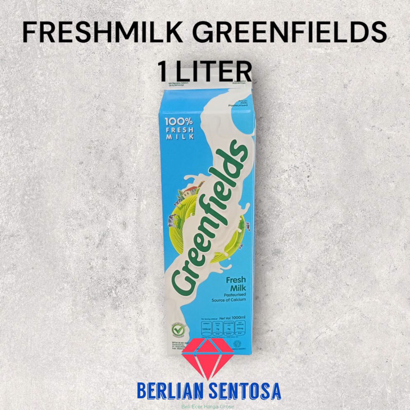 Jual Greenfield Freshmilk fresh milk greenfields susu segar 1liter PCS ...