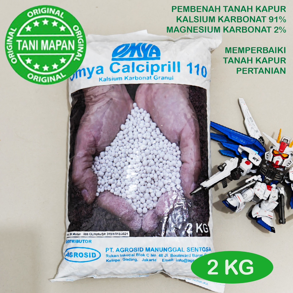 Jual OMYA CALCIPRILL 110 - 2 KG ( KALSIUM KARBONAT GRANUL ) | Shopee ...