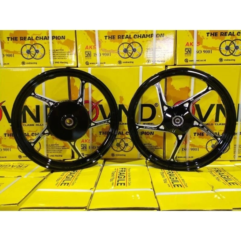 Jual VELG RACING VND AK 55 VARIO110 SCOOPY BEAT PALANG 5 VELG VND MODEL ENKEI | Shopee Indonesia