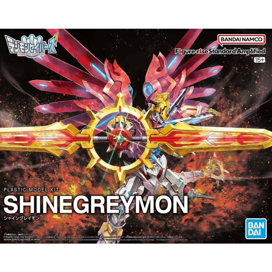 Jual Figure Rise Standard Amplified Shinegreymon Bandai Shine Greymon | Shopee Indonesia