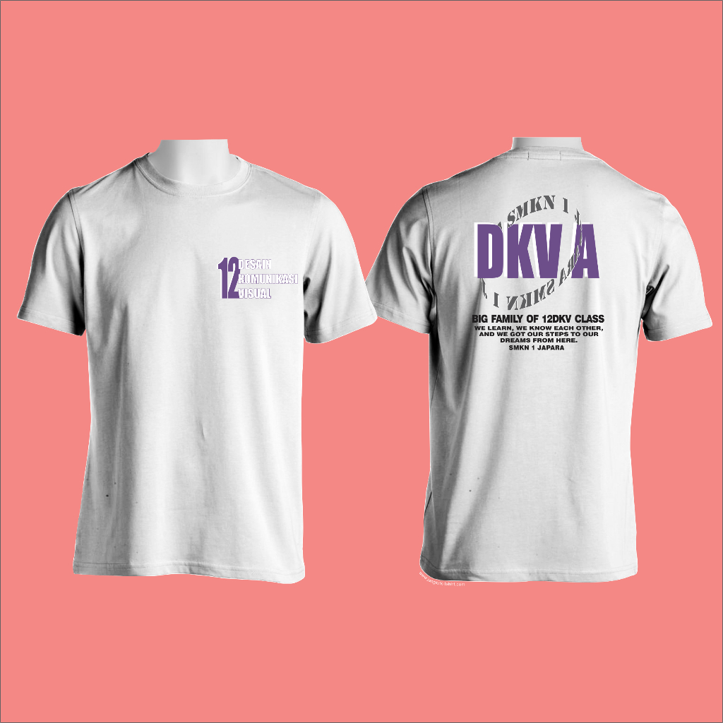 Jual KAOS KELAS\ANGKATAN\KAOS COUPLE\BISA REQUEST DESAIN\\COTTON COMBED 30s | Shopee Indonesia