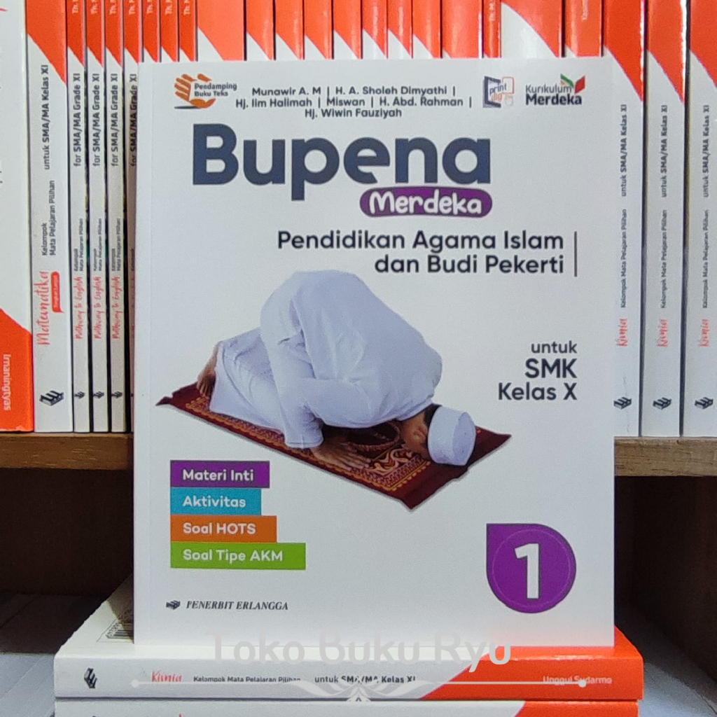 Jual Bupena Merdeka Agama Islam Kelas 10 SMK Kurikulum Merdeka Erlangga ...
