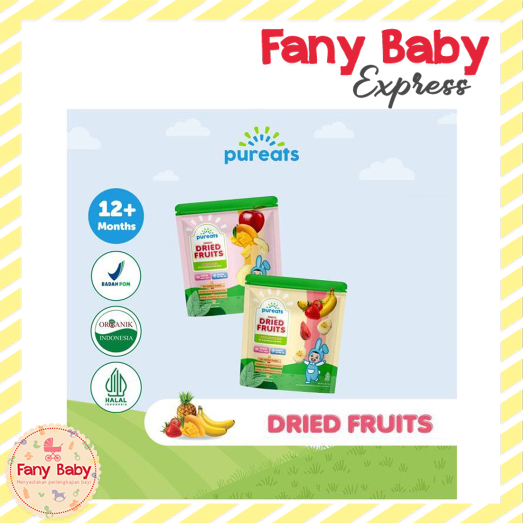 Jual PUREATS DRIED FOOD 15GR | SNACK MAKANAN BAYI | Shopee Indonesia