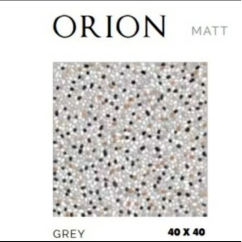 Jual Keramik asia tile Orion matt ukuran 40x40 | Shopee Indonesia