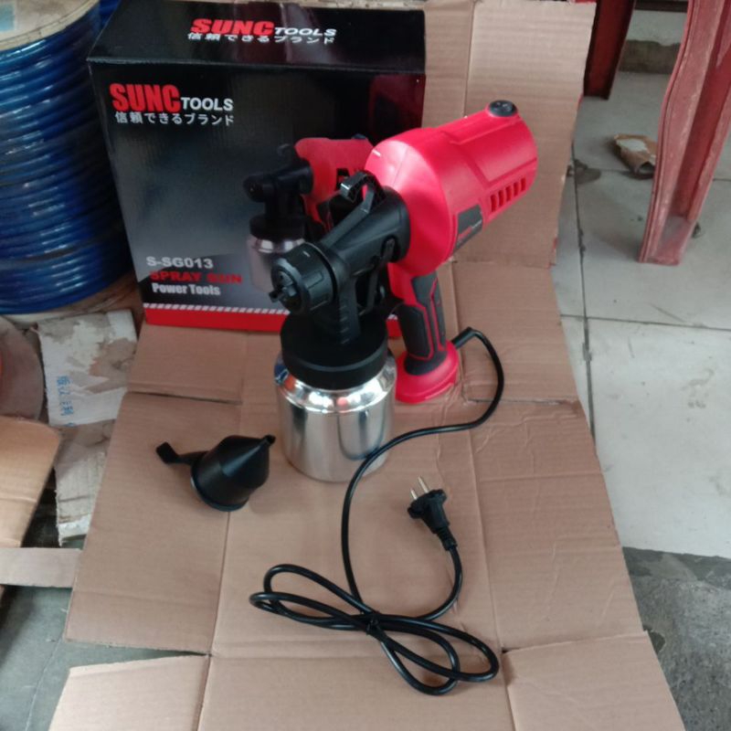 Jual SUNC TOOLS Spray Gun Listrik Electric Spray Paint S-SG103 | Shopee ...