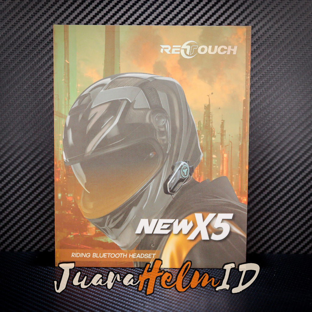 Jual INTERCOM HELMET / X5 RETOUCH NEW / INTERPHONE BLUETOOTH | Shopee ...