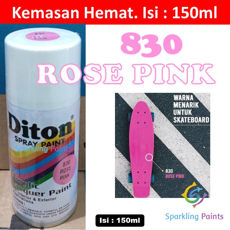 Jual Pilox Diton Rose Pink 830 150ml Warna Merah Muda Ros Ekonomi ...