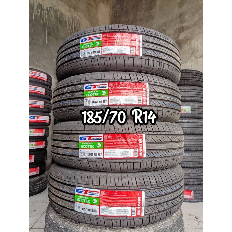 Jual BAN BARU 185/70 R14 GT CHAMPIRO ECOTEC | Shopee Indonesia