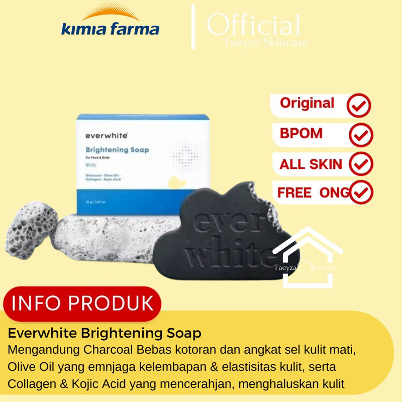 Jual Everwhite Brightening Soap | Sabun Awan | Sabun Kojic Awan ...