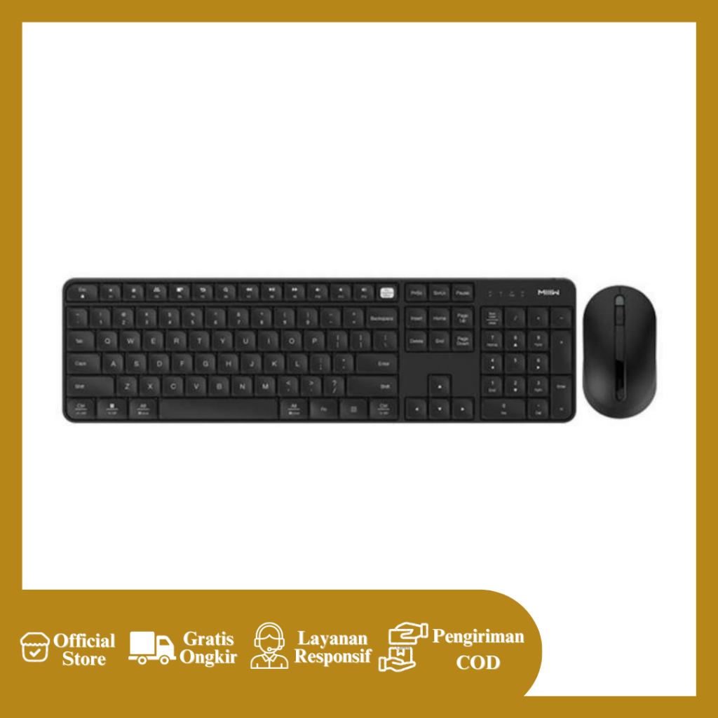 Jual Miiiw Wireless Combo Keyboard Mouse Set Miiw Shopee Indonesia