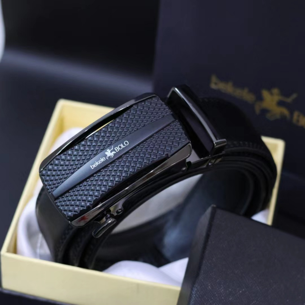 Jual BGS-348 Ikat Pinggang Pria Belt Leather, Tali pinggang pria Model ...