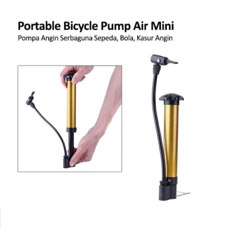 Jual Pompa angin ban sepeda kasur bola portable | Shopee Indonesia