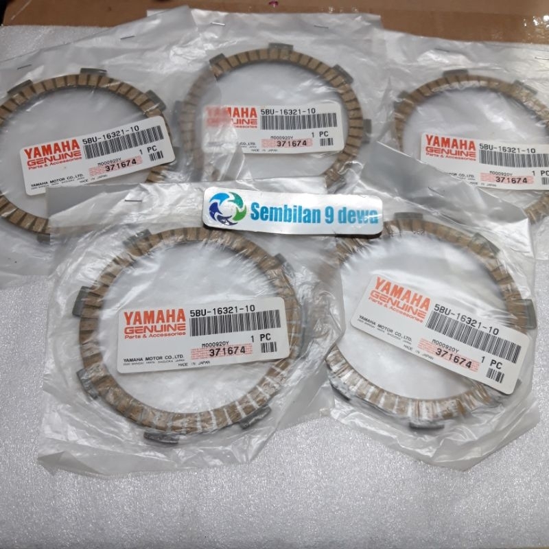 Jual kampas kanvas kain klos kopling yamaha 125z original JAPAN 5BU- 16321 - 10 ( 5 pcs ...