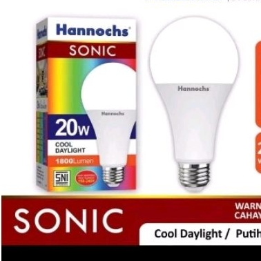 Jual Lampu Led Hannochs Sonic 20 Watt | Shopee Indonesia