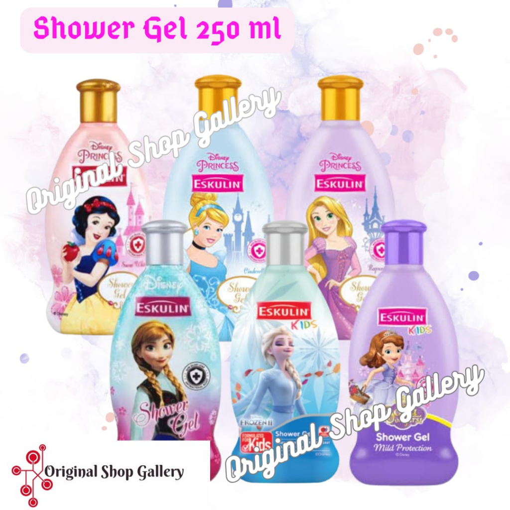 Jual Eskulin Kids Shower Gel Princess Sabun Mandi Anak Perempuan ...