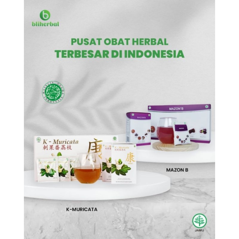Jual Paket K Muricata dan Mazon B Tersedia 3Box, 2Box dan 1Box Paket | Shopee Indonesia
