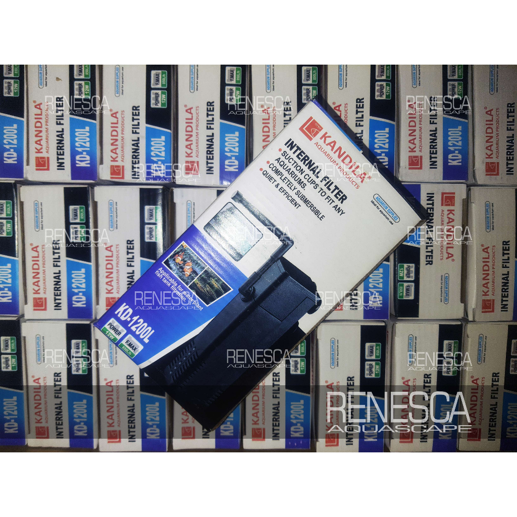 Jual Kandila Internal Filter KD-1200L 12W 850L/H - Pompa Air Celup ...