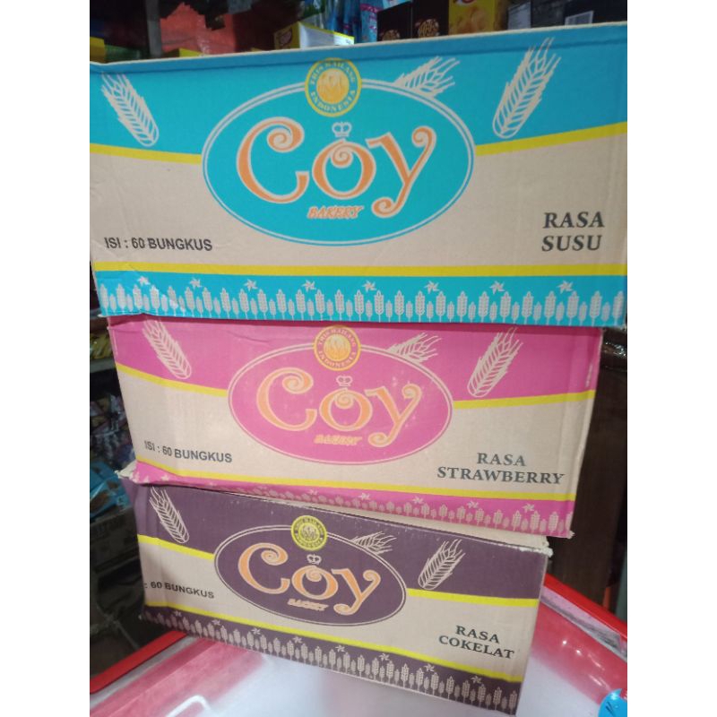 Jual Roti Coy Bakery 1 Karton 60 Pcs | Shopee Indonesia
