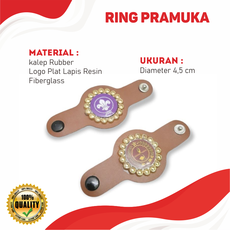Jual Ring Pramuka - Ring Hasduk Bahan Kalep Model Baru | Shopee Indonesia