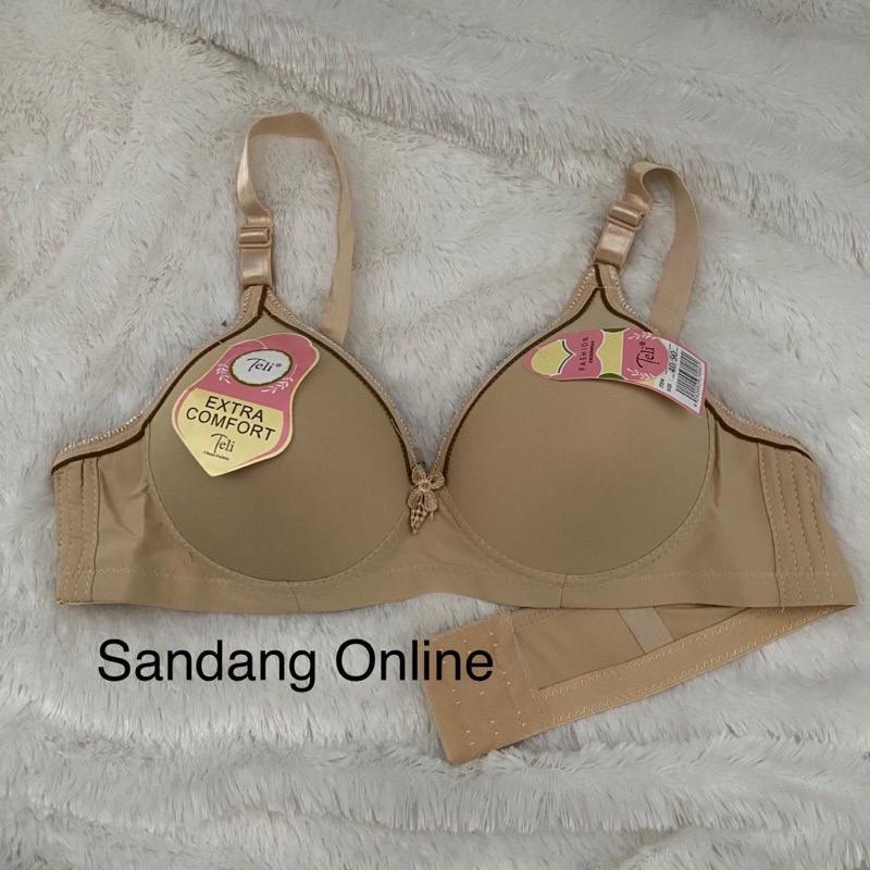 Jual BH TELI 119 LIST CANTIK KAIT3 PAKAIAN DALAM WANITA NYAMAN | Shopee ...
