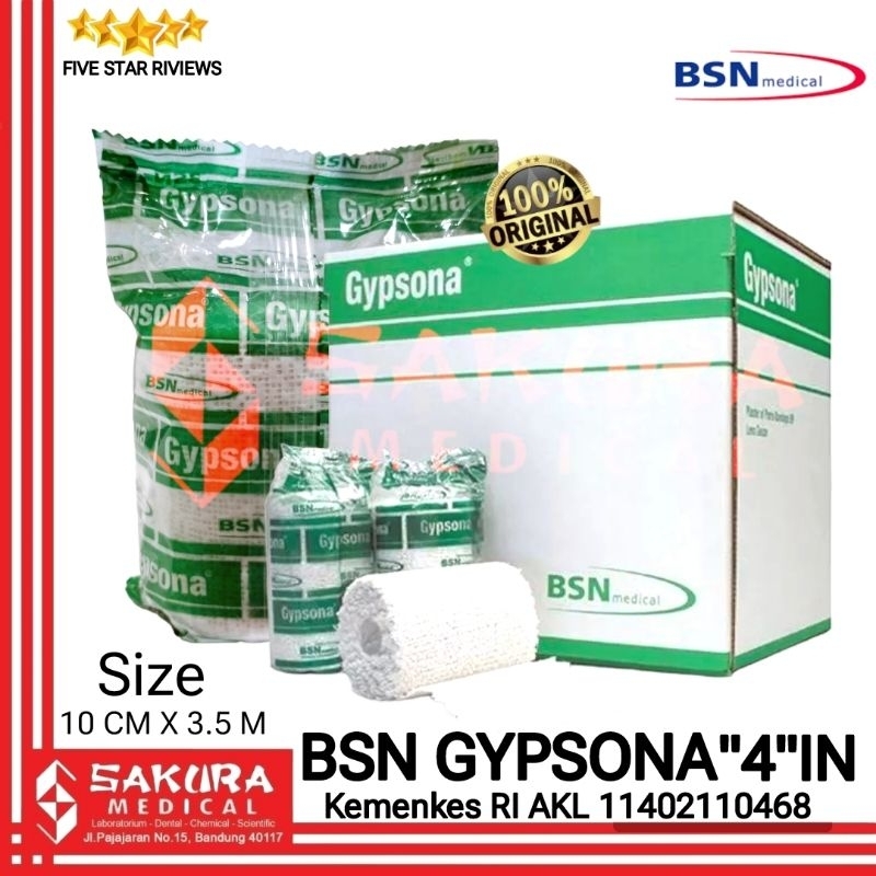 Jual BSN GYPSONA "4"in 10cmx3.5m | Shopee Indonesia