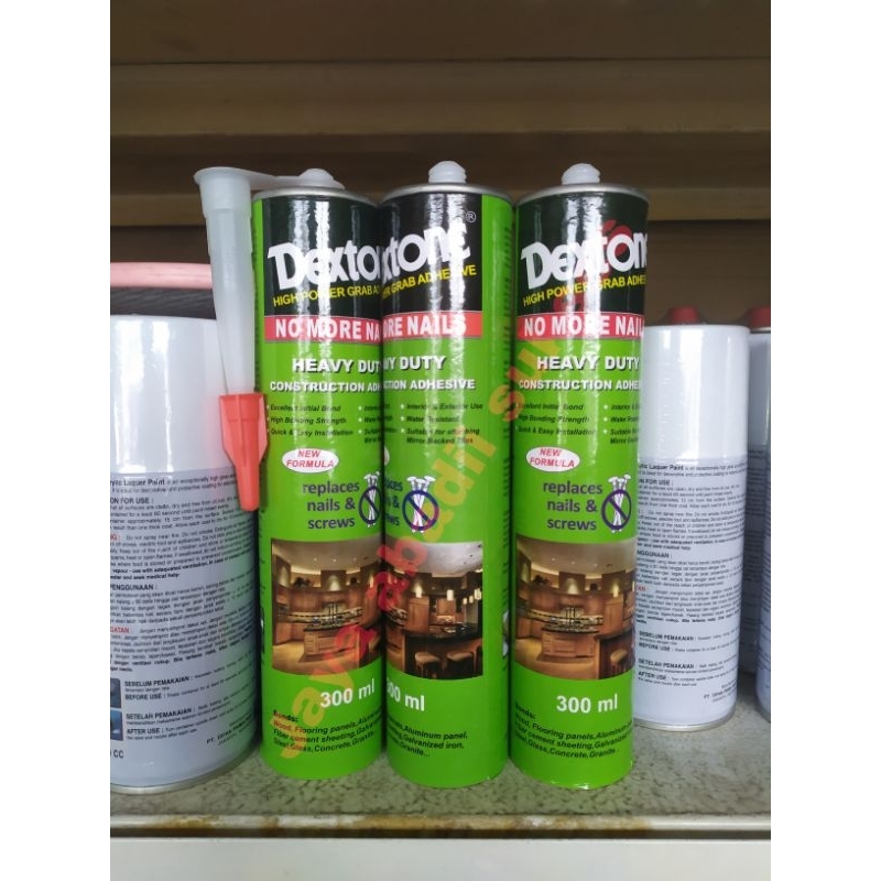 Jual dextone no more nails / dextone construction no more nails 300ml ...