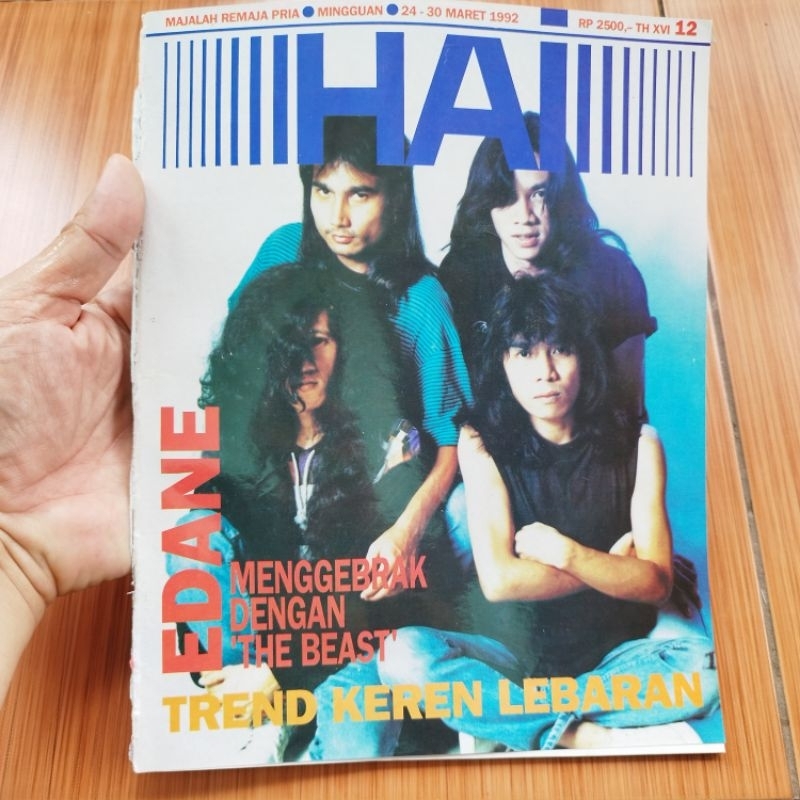 Jual Majalah Hai cover Edane formasi pertama, Perjalanan ke Antartika ... Jual Majalah Hai cover Edane formasi pertama, Perjalanan ke Antartika ...