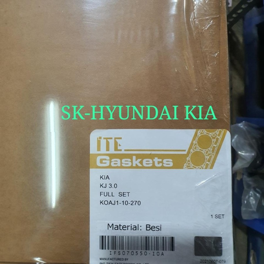 Jual PAKING PACKING FULL SET KIA CARNIVAL DIESEL - BESI / PLAT | Shopee ...