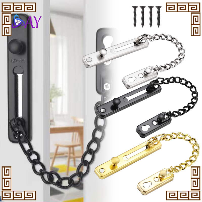 Jual Rantai Kunci Pengaman/Safety Chain Lock/Grendel Rantai Pintu ...