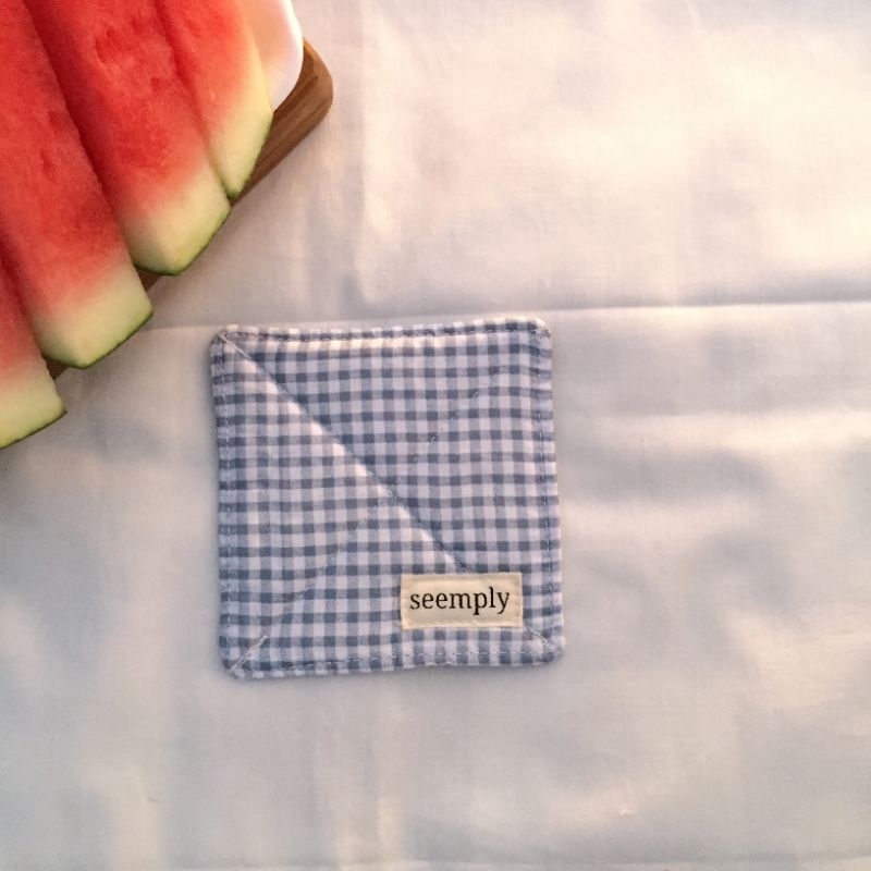 Jual Fluffy Coaster Aesthetic / Tatakan Gelas Aesthetic By Seemply ...