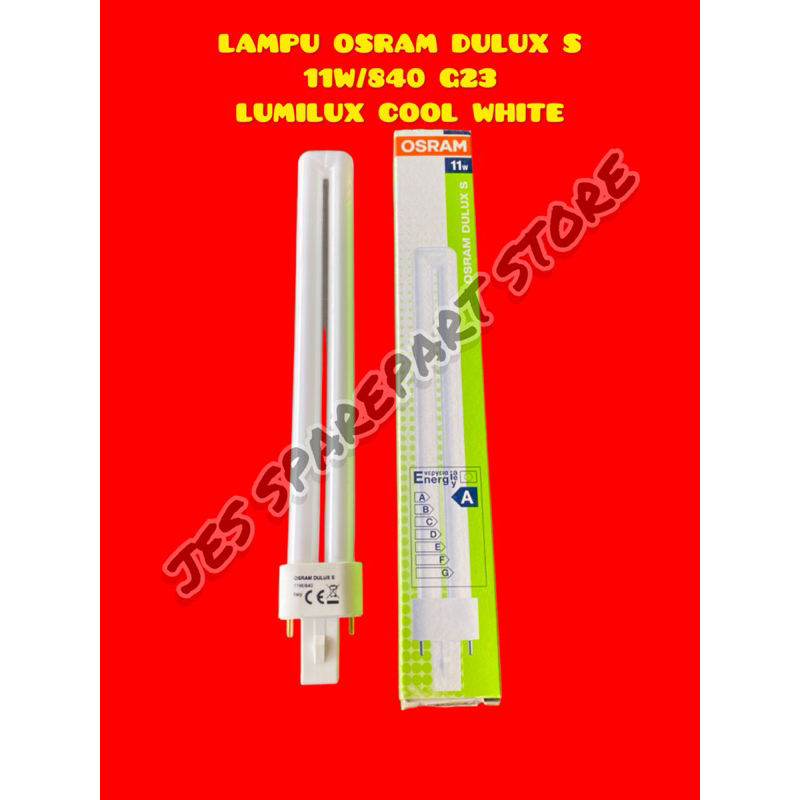 Jual LAMPU OSRAM DULUX S 11W/840 G23 LUMILUX COOL WHITE | Shopee Indonesia