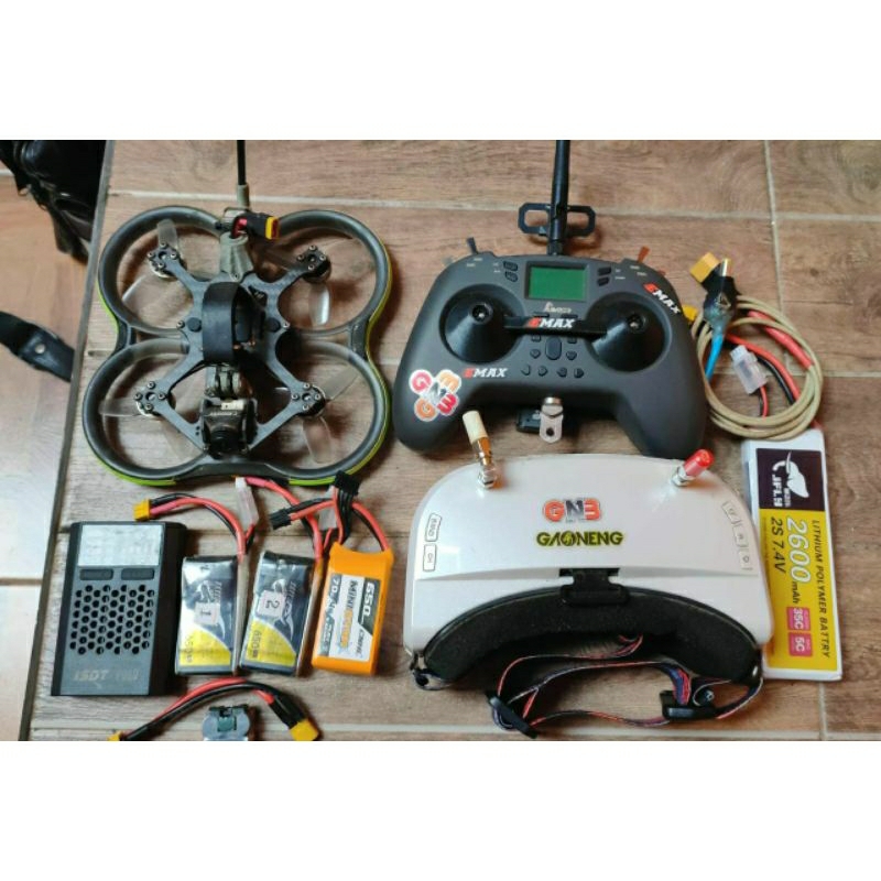 Jual Paket drone ready to fly dan micro drone 65mm | Shopee Indonesia