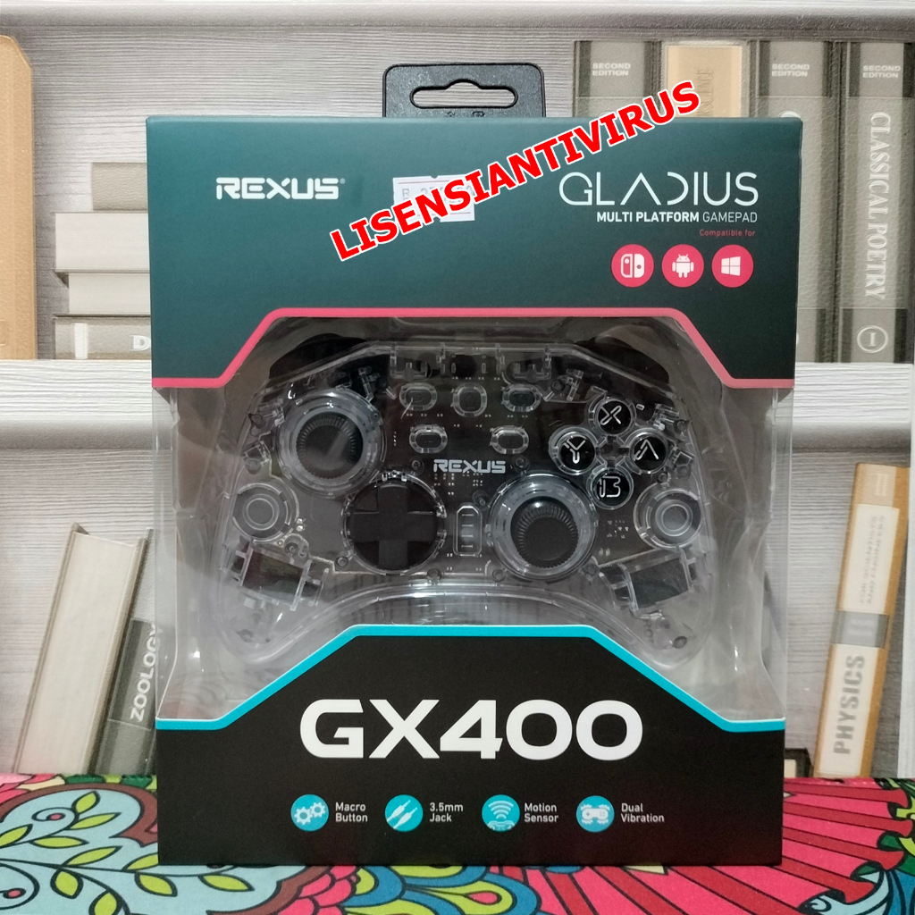 Jual Gamepad Rexus GX400 Wireless Bluetooth Gaming Joystick ...