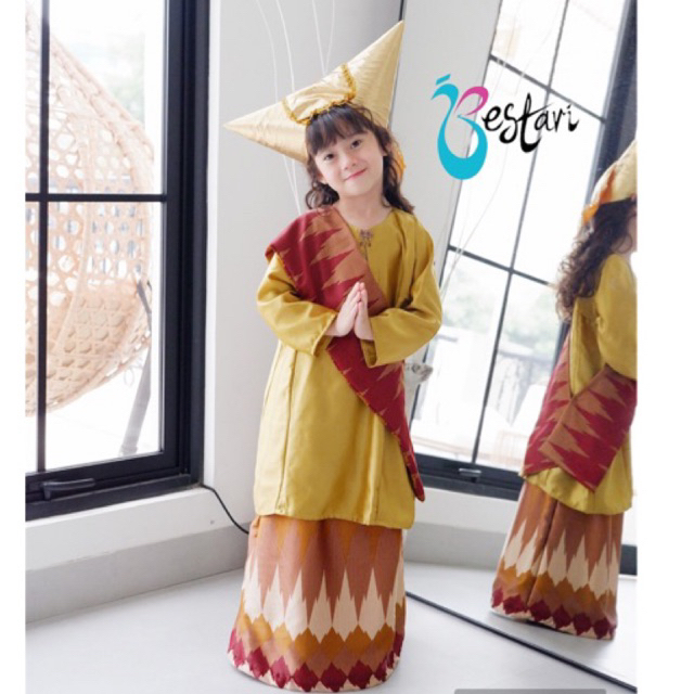 Jual Baju Adat / Baju Kurung Basiba Anak TK dan SD Khas Minang Padang ...